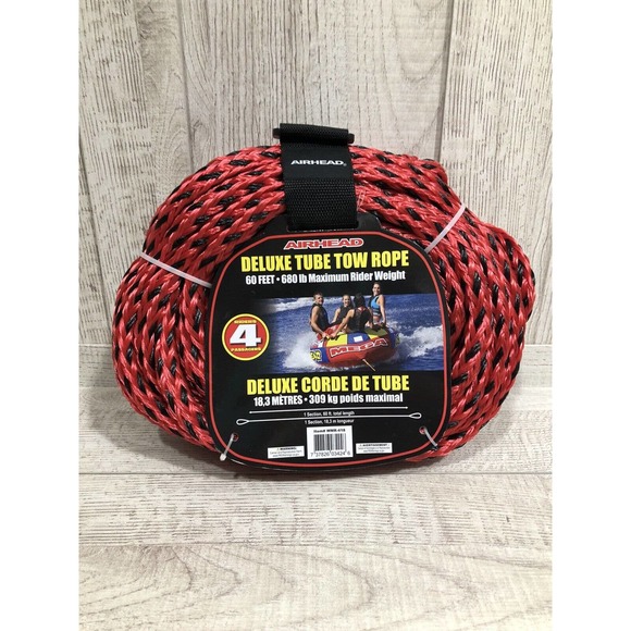 Airhead | Swim | Airhead 6 Foot Tube Tow Rope 680 Lb 4 Rider Max Water ...